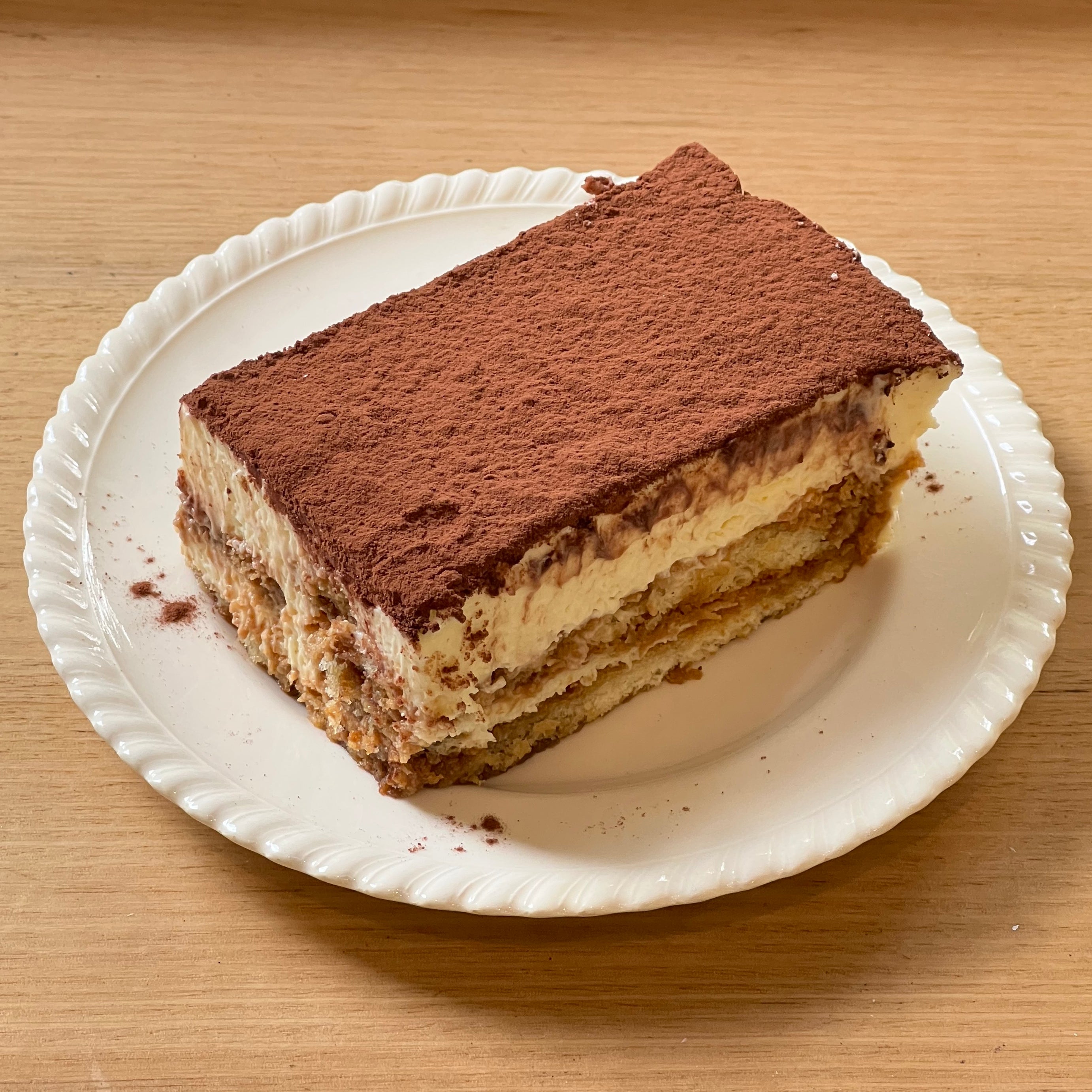 Tiramisu Cube Cake – Riso Cake