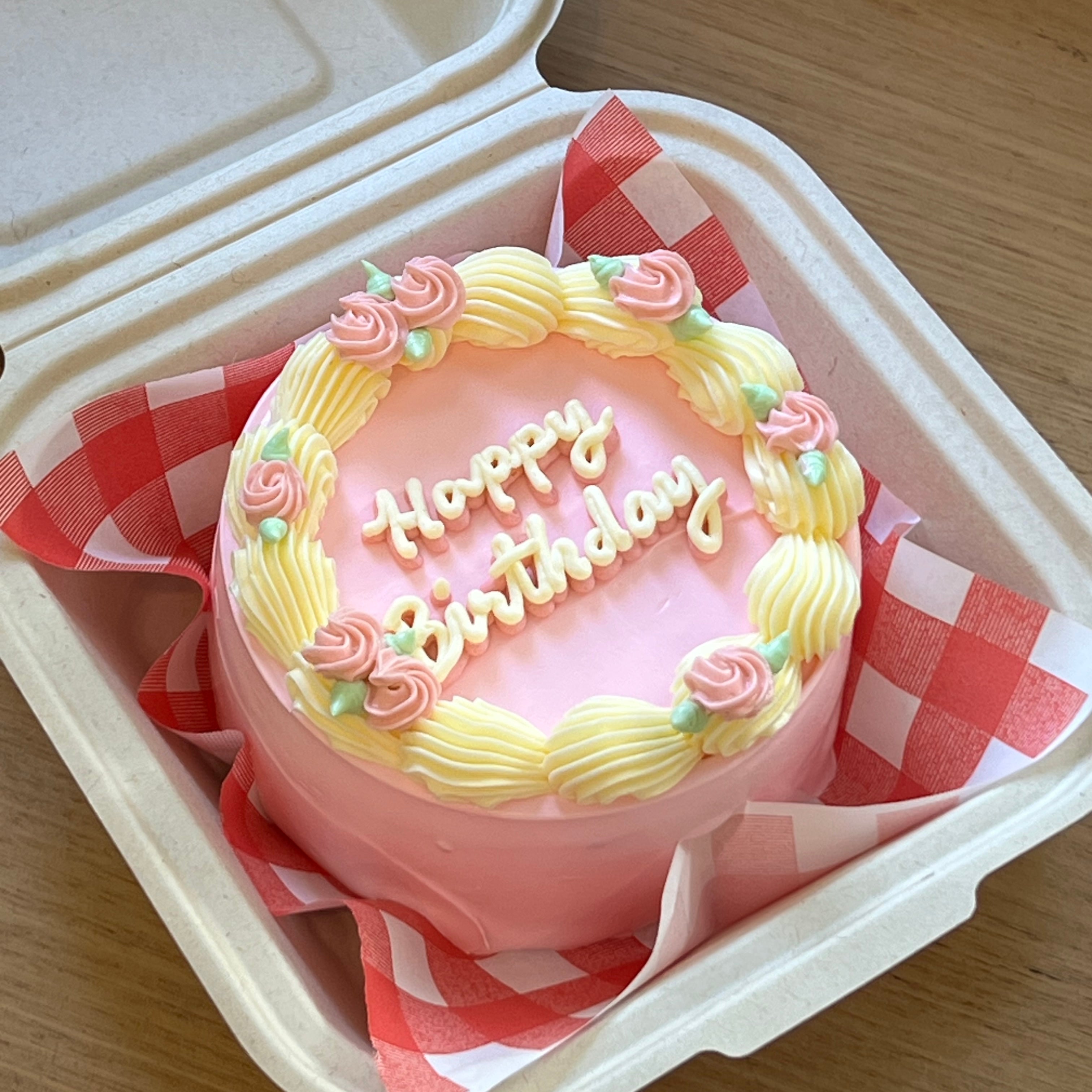 Rose Vintage Lunch Box – Riso Cake