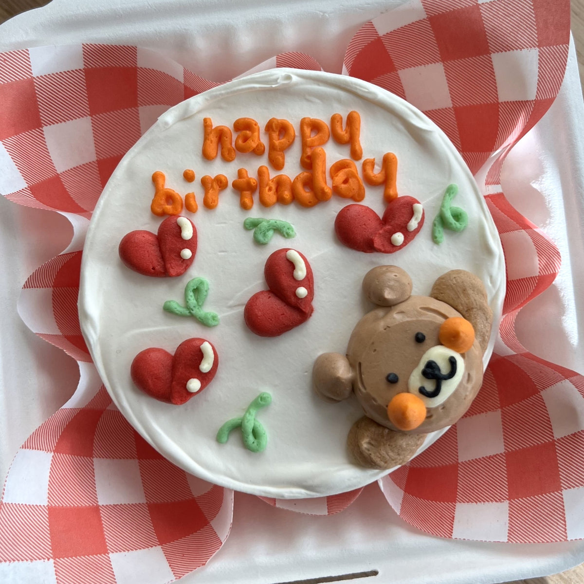 Lovely Bear Lunch Box Cake – Riso Cake