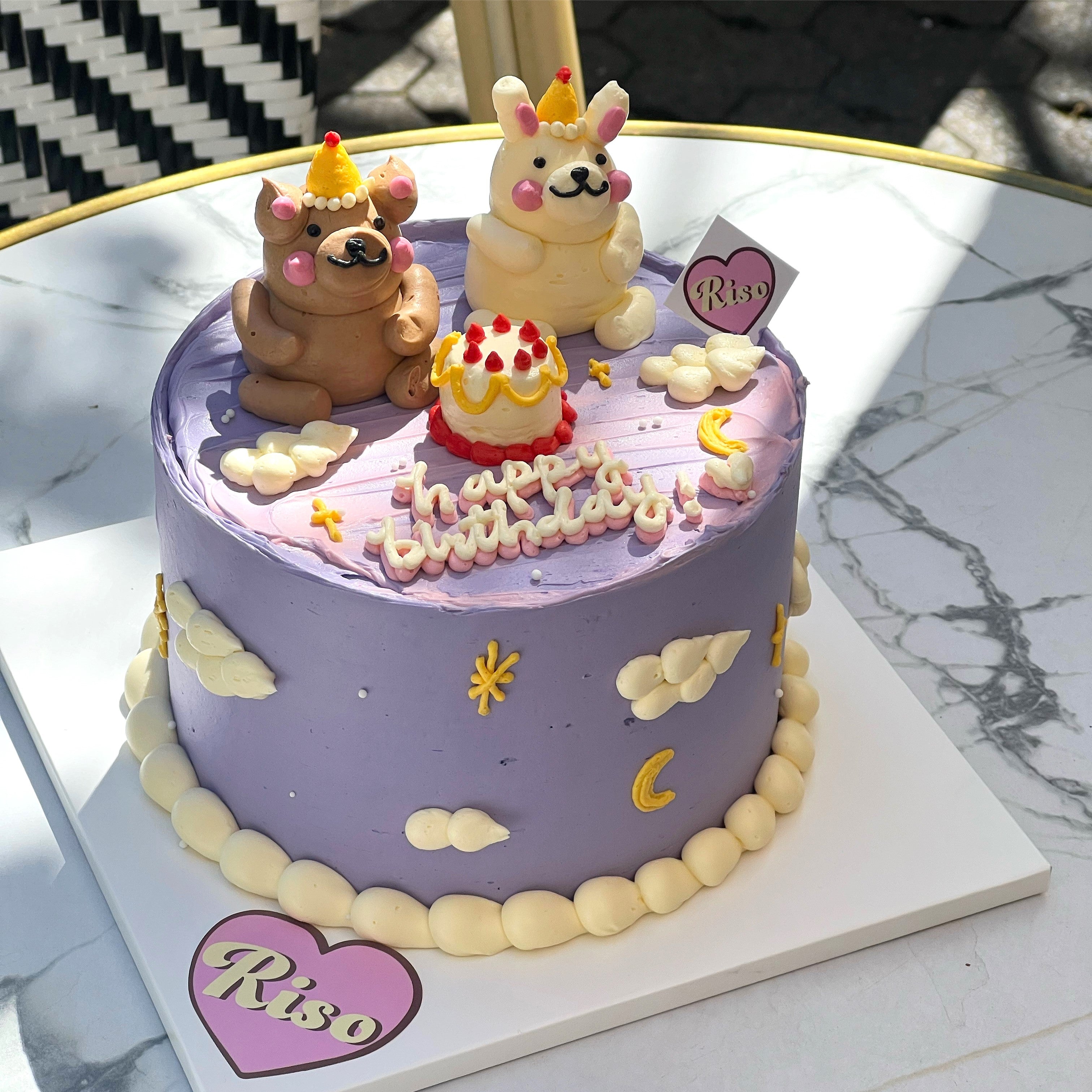 Moonlight Animal Cake – Riso Cake