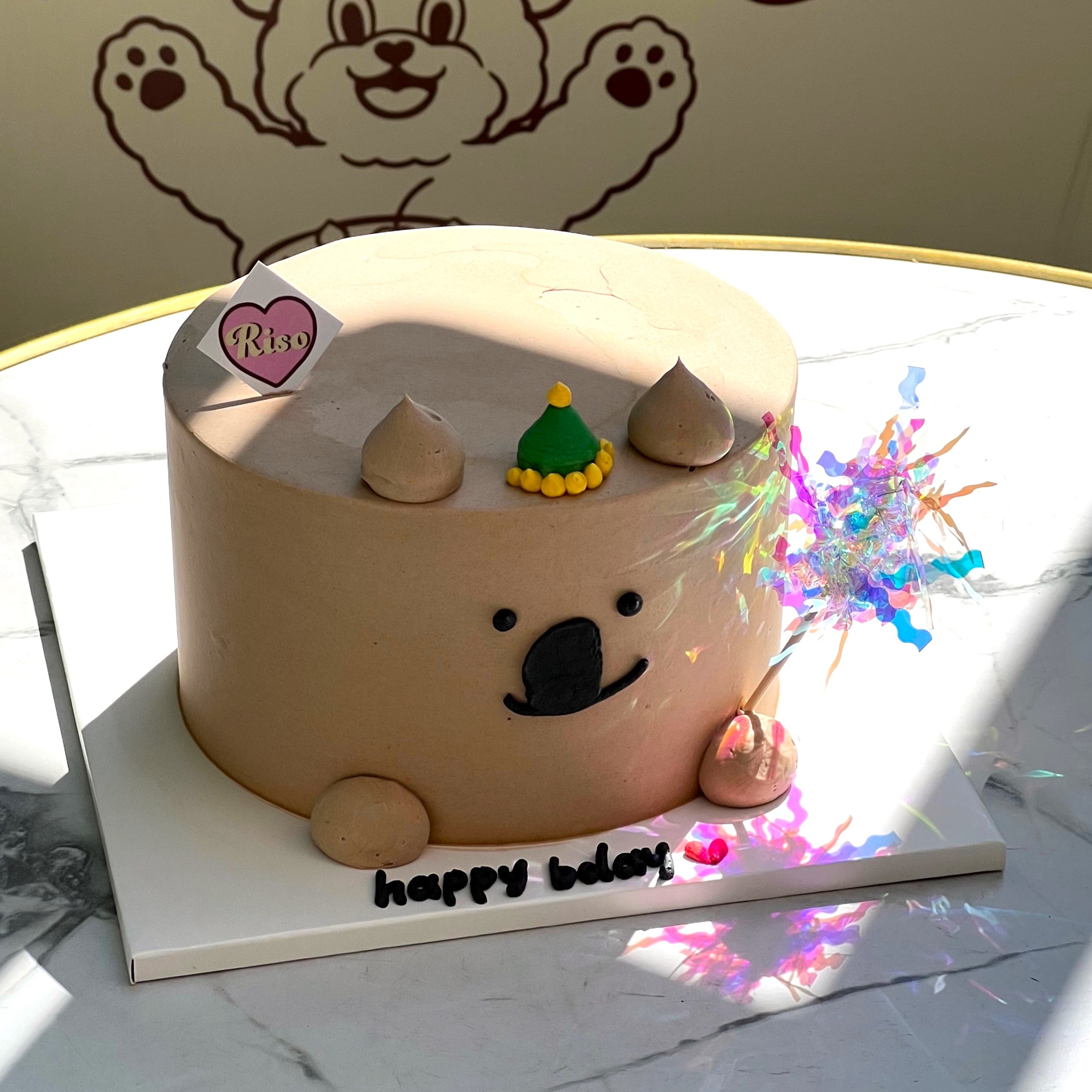 Birthday Quokka Cake – Riso Cake