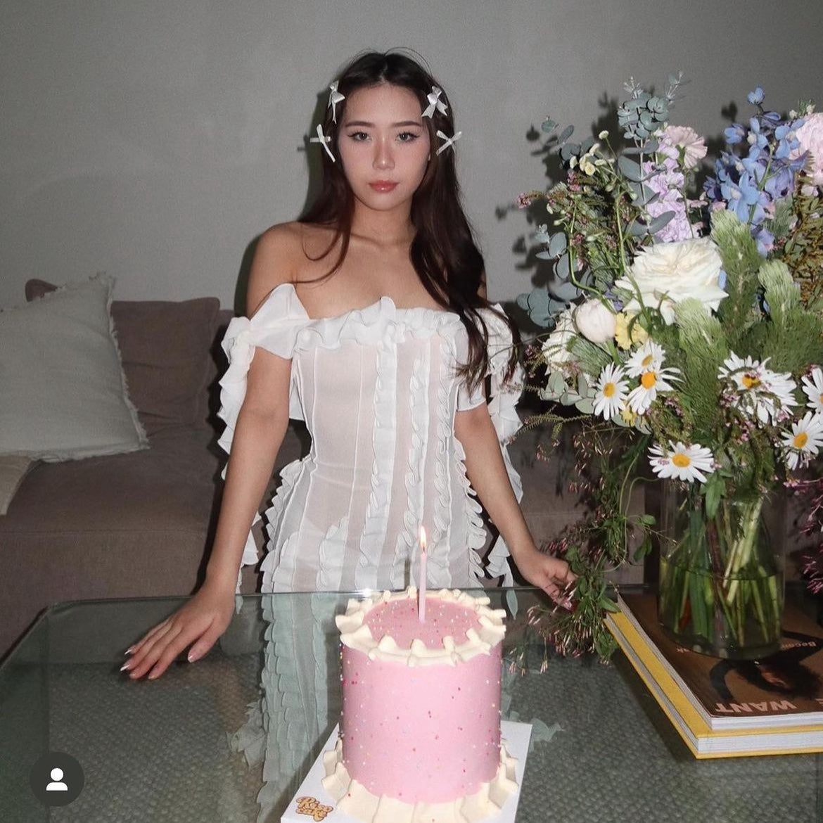 Briddy Cake ver.2 (Round/Heart) – Riso Cake