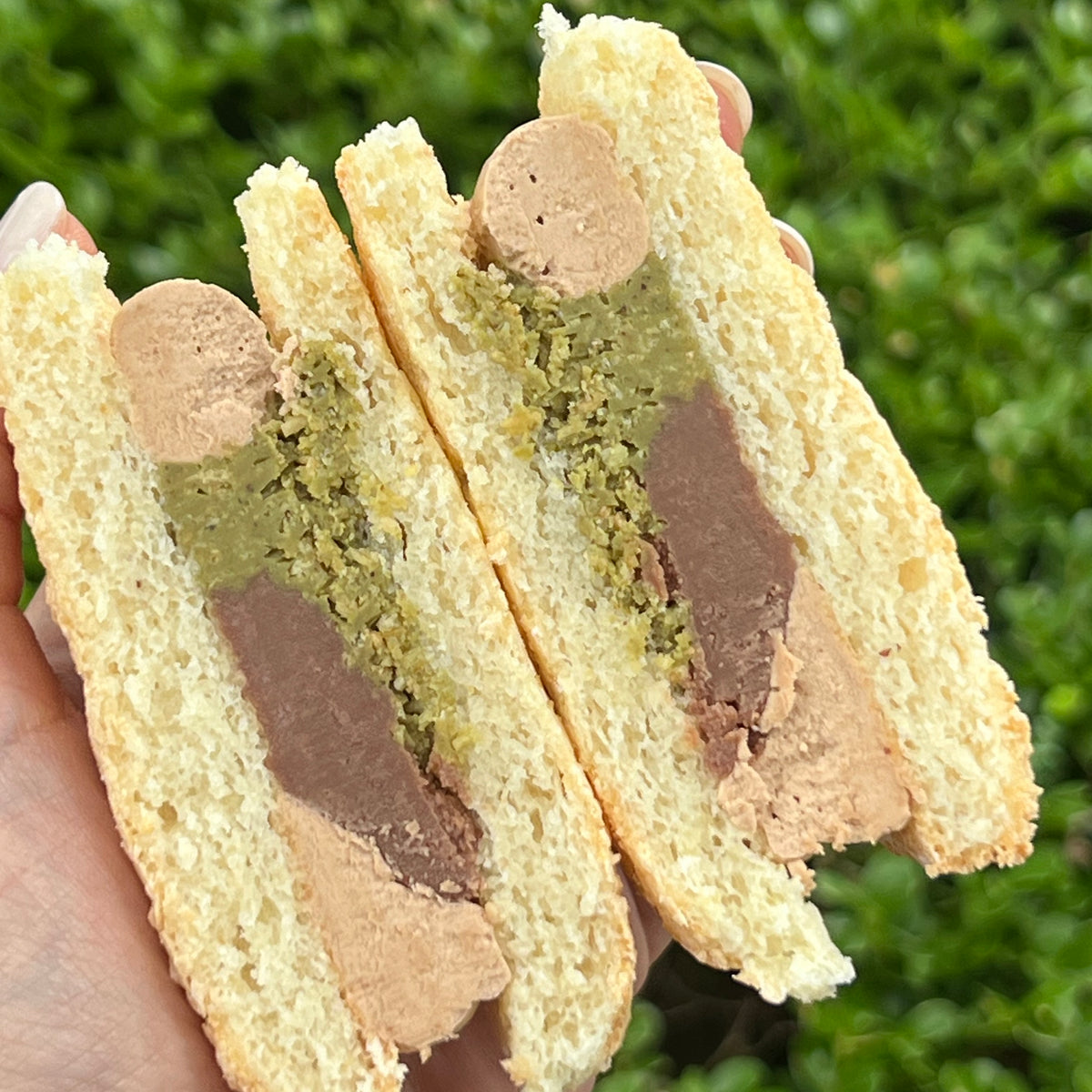 Dubai Chocolate Dacquoise – Riso Cake