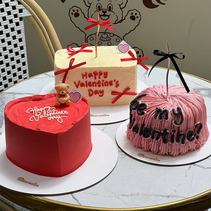 Romantic Pink Cake – Riso Cake