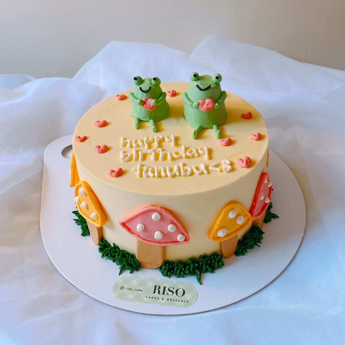 3D Frog Cake – Riso Cake