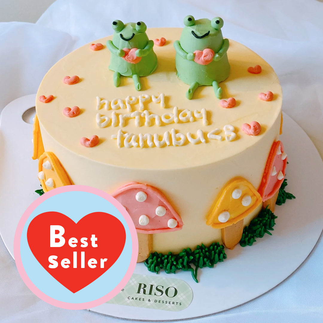 3D Frog Cake – Riso Cake