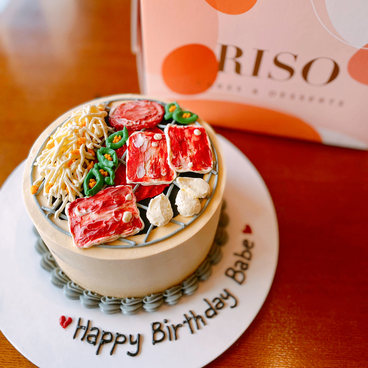 Korean BBQ Cake – Riso Cake