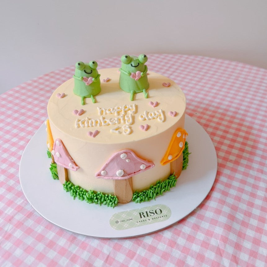 3D Frog Cake – Riso Cake