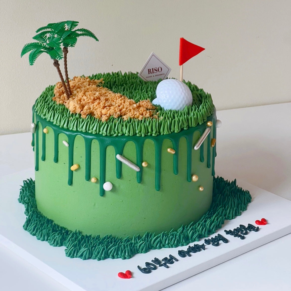 Golf Club Cake – Riso Cake