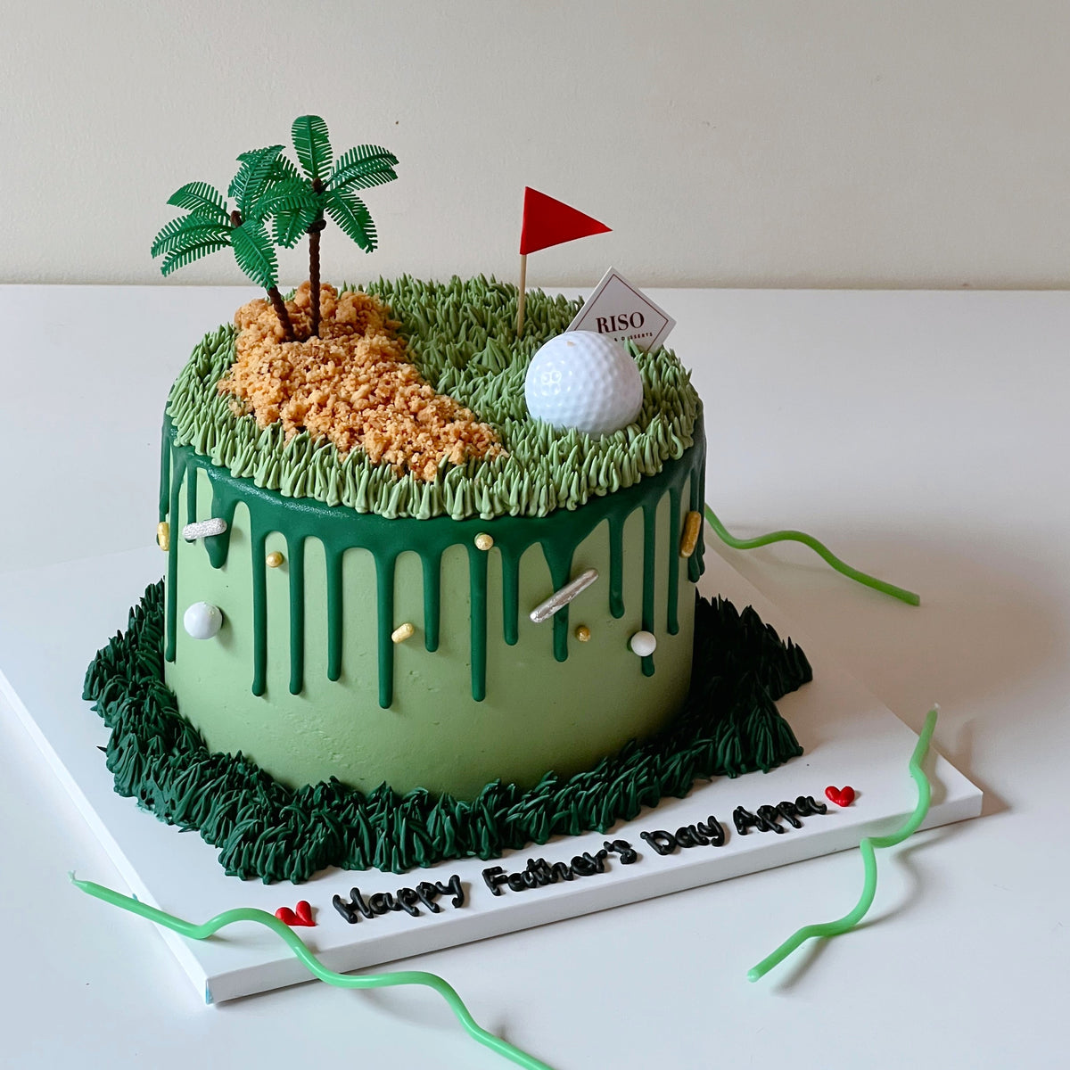 Golf Club Cake – Riso Cake