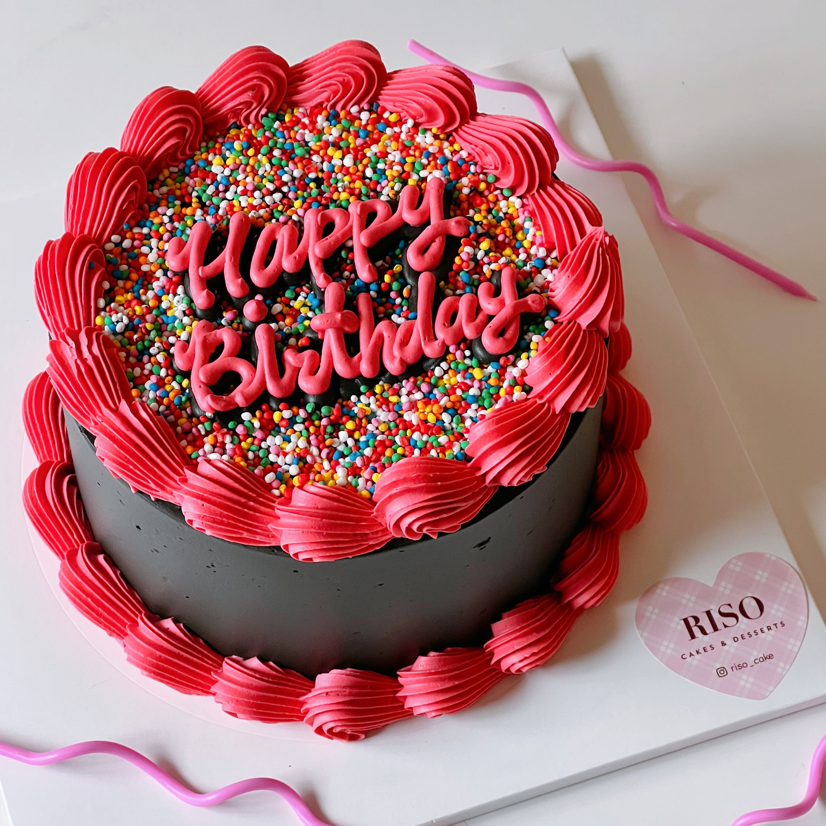 Sprinkle Party Cake – Riso Cake